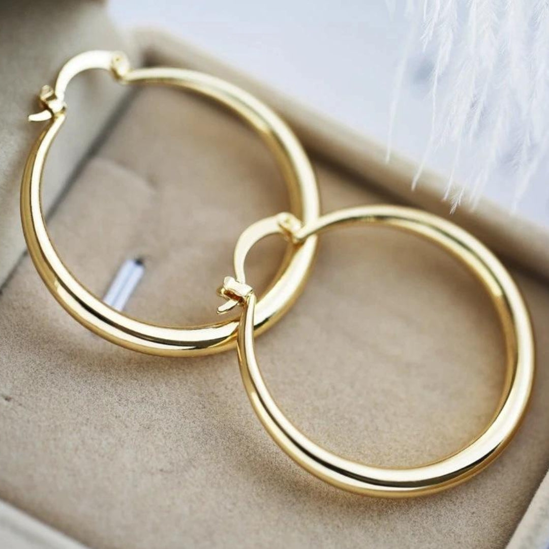 Bethany - Bold Gold Earrings – Ethan & Lara