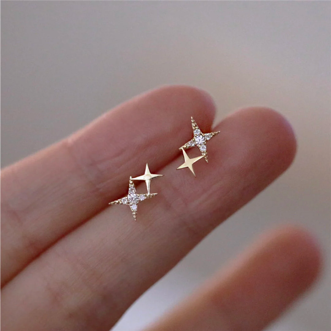 Shimmering Star Earrings – Ethan & Lara